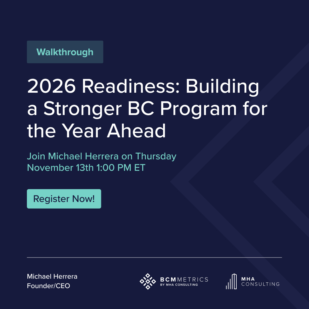 BCMMetrics | 2026 Readiness: Building a Stronger BC Program for the ...